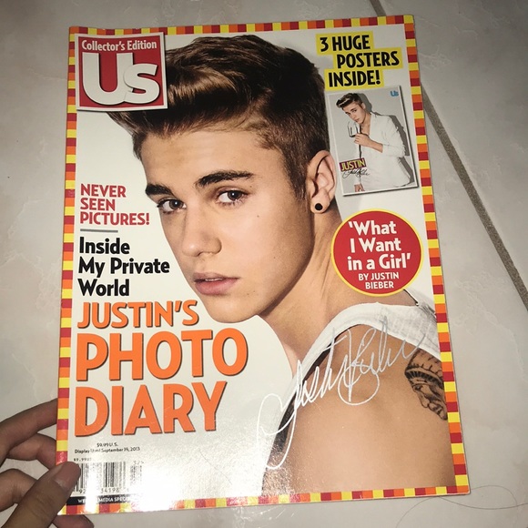 Other | Justin Bieber Book Filled With His Pictures | Poshmark